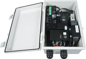 Outdoor Environment Monitor weatherproof temperature sensor Mini GSM SMS